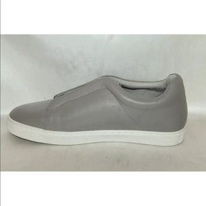 Halogen | Shoes | New Halogen Grey Leather Platform Sneaker Loafer ...